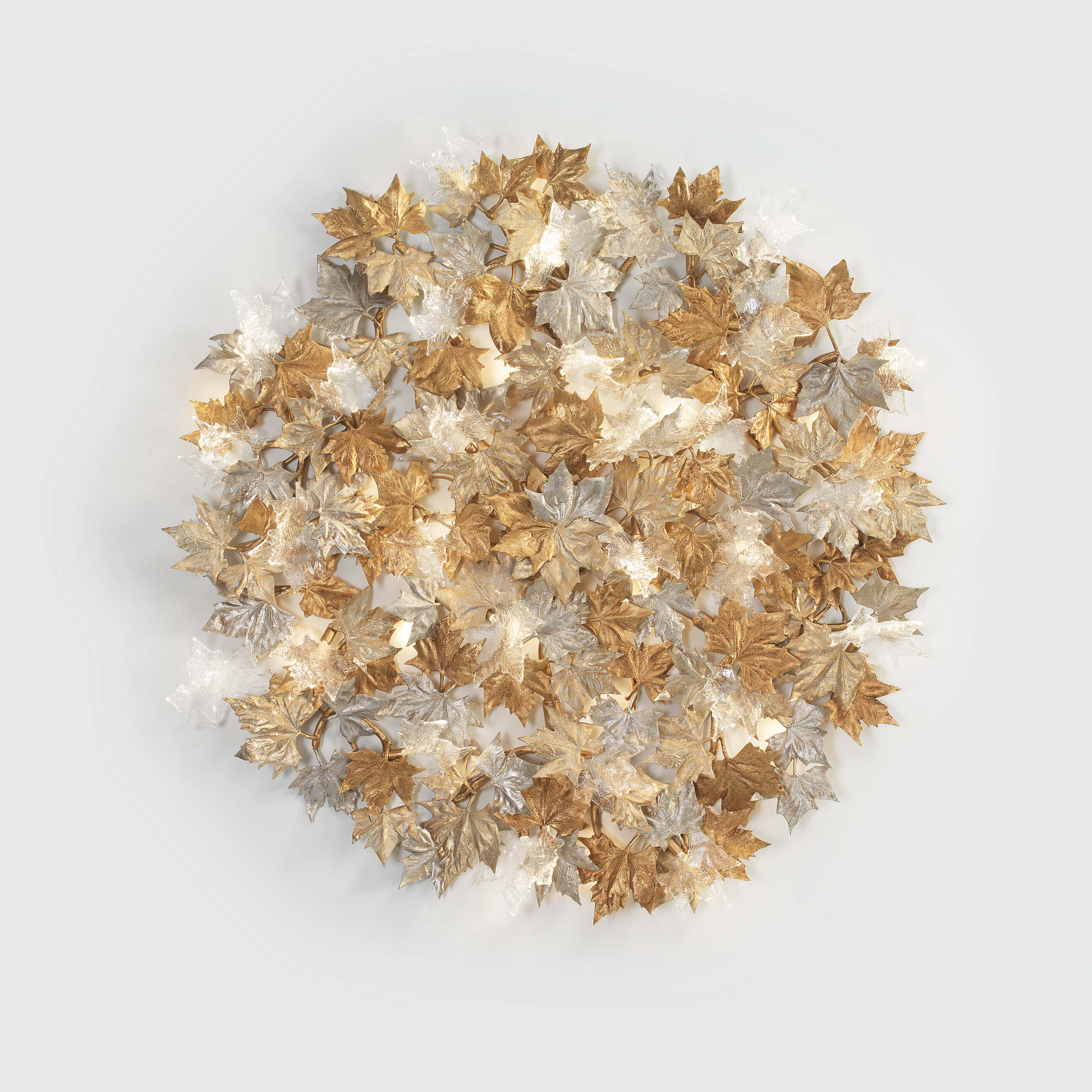 Folio Round Large Wall Sculpture – Collective Form